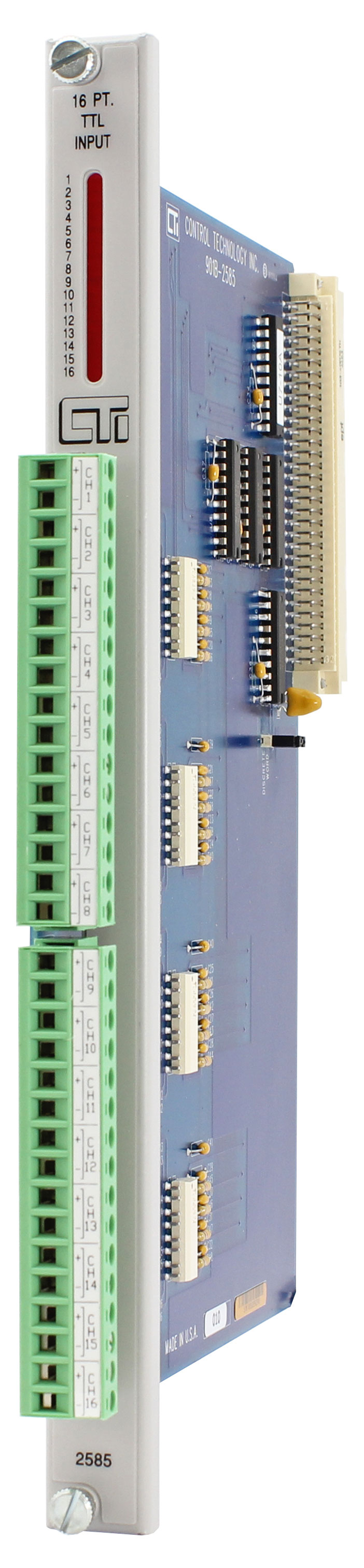 CTI - 2585 16-Point TTL/Word Input Module