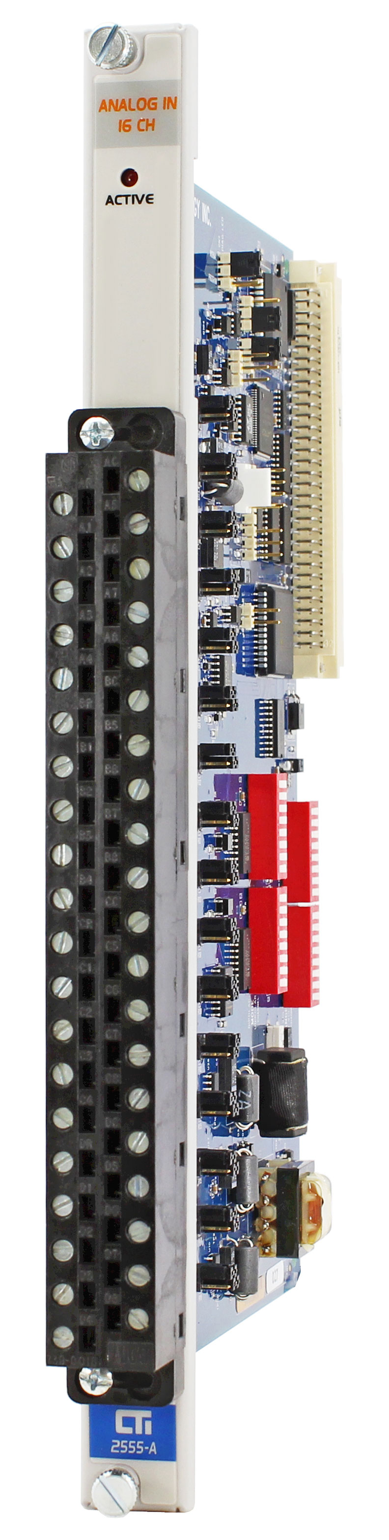 CTI - 2555-A 16-Channel Analog Input Module